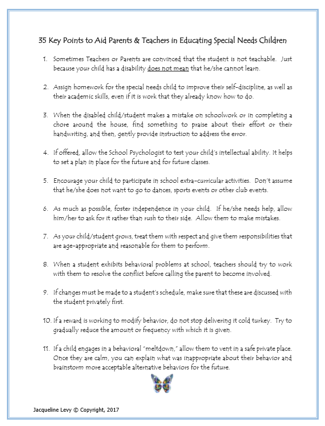 35_Reasons | Your Parent Advocate